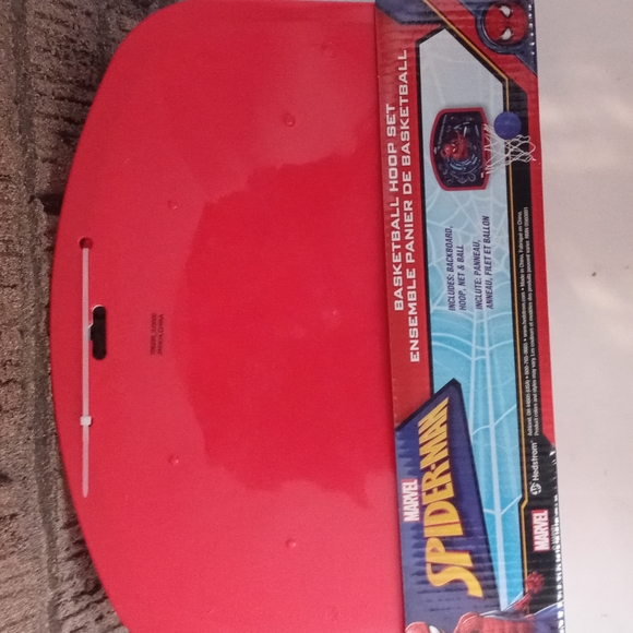 Marvel | Toys | Marvel Spiderman Basketball Hoop Set New | Poshmark